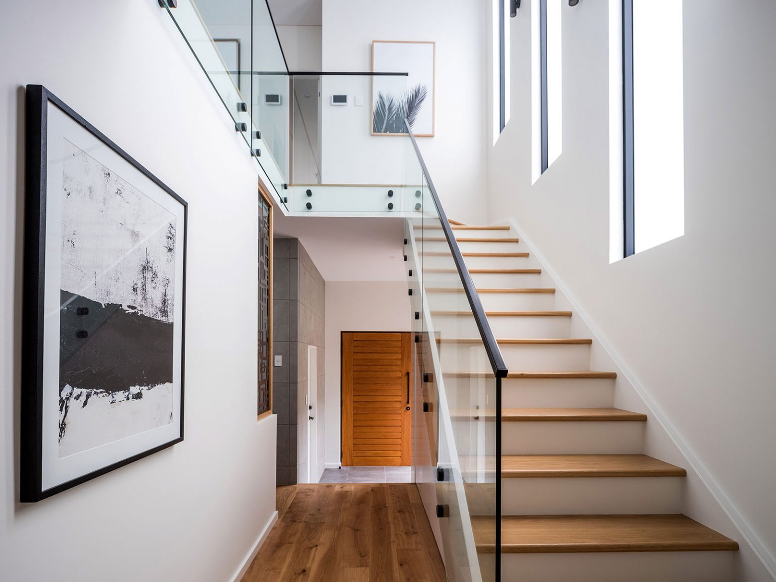 Timber Balustrade - Southern Stairs
